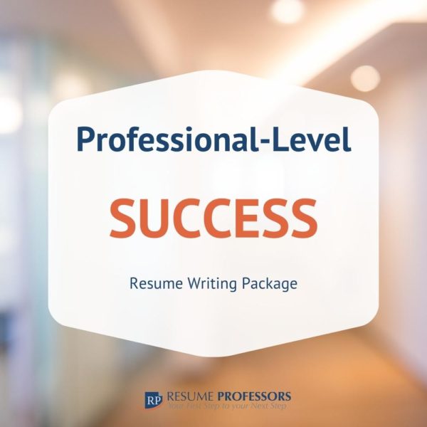 Professional-Level ESSENTIAL - Resume Professors